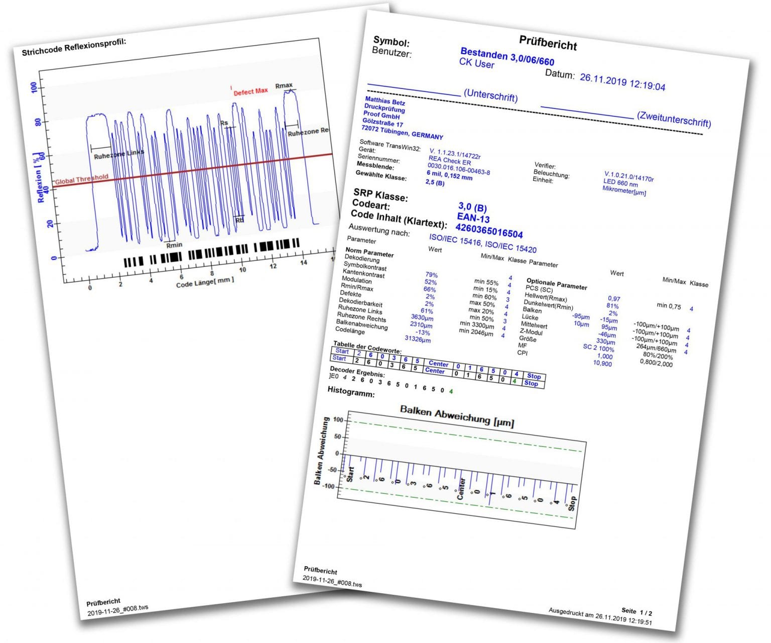 EAN / GTIN test e.g. for ALDI 3B verification according to ISO/IEC ...